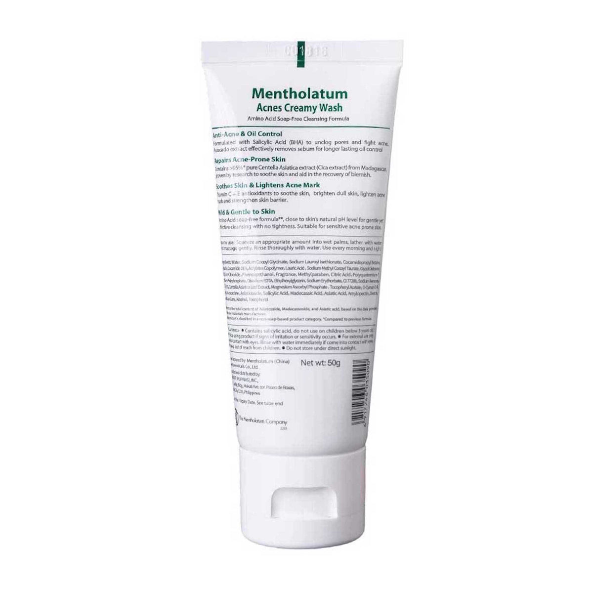 Mentholatum Acnes Creamy Wash 50g – Cambert (Pilipinas), Inc.