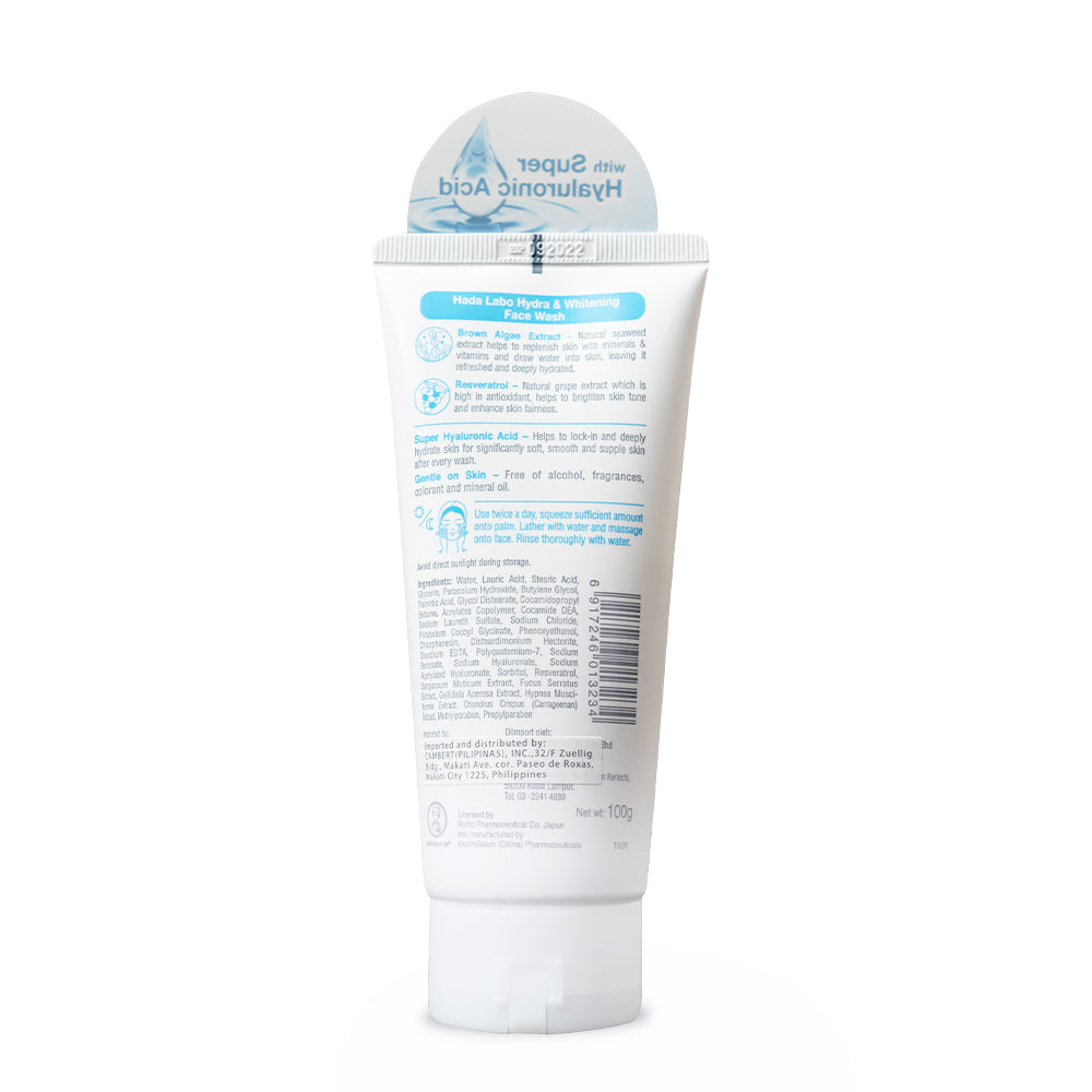 Hada Labo Hydra & Whitening Face Wash – Cambert (Pilipinas), Inc.